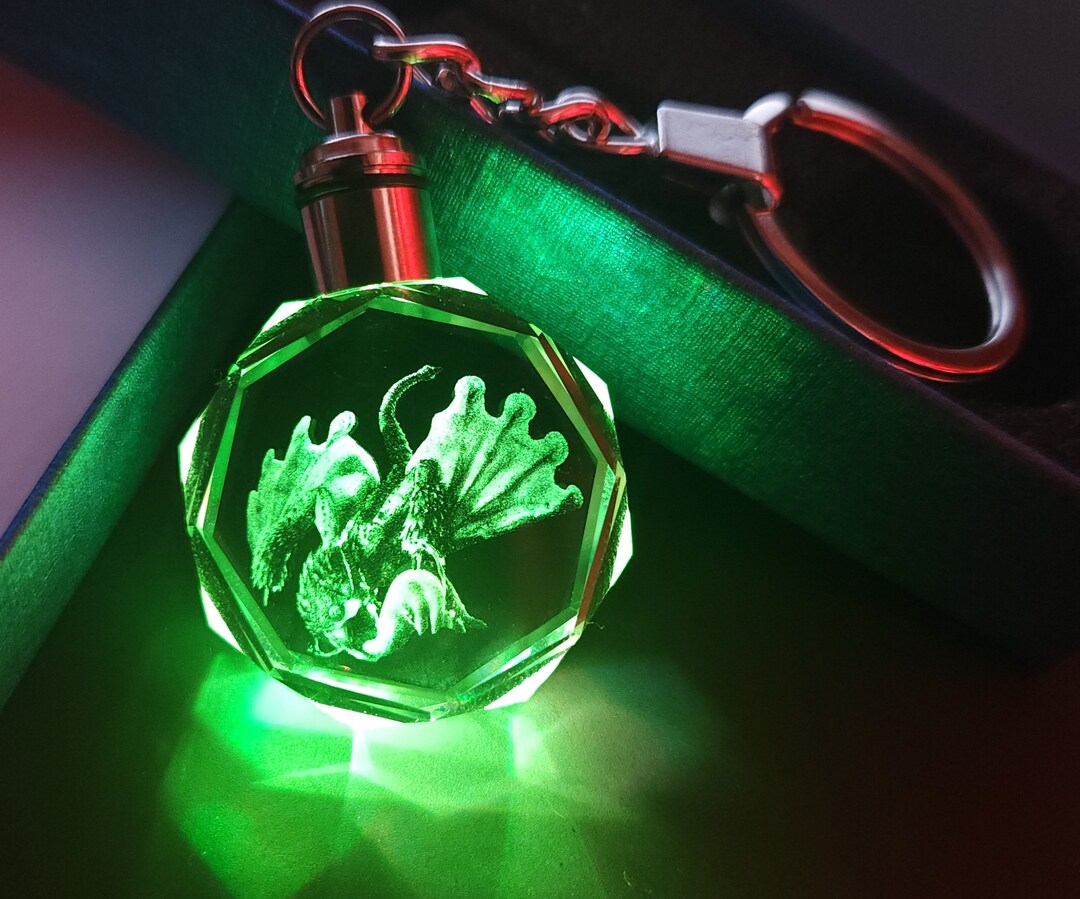 Pukei Pukei Color Changing LED Premium Crystal Laser Engraved 2D ...