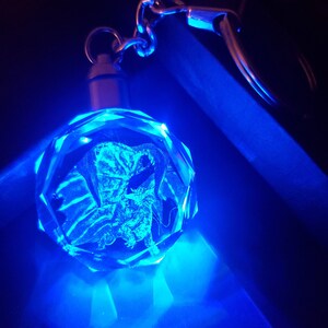 Namielle Color Changing LED Premium Crystal Laser Engraved 2D Picture ...