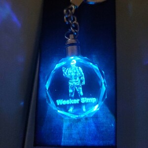 Resident Evil Wesker Simp Color Changing LED Premium Crystal Laser ...