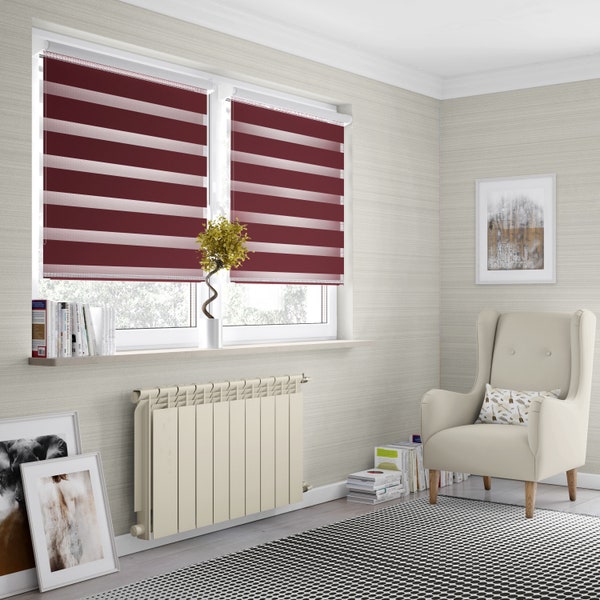 Burgundy Blinds - Etsy