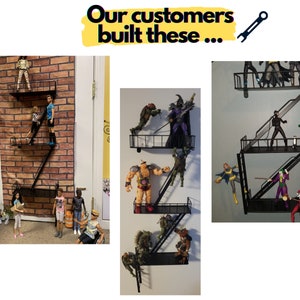 Action Figures Superheros Display Shelves Floating Cool Unique Shelf ...