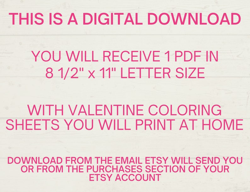 Valentine Coloring Pages | Color Sheets | Instant Download | Valentine ...