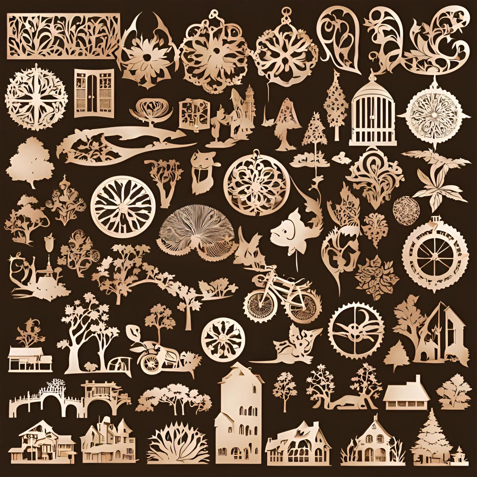 Laser Cut Files Mega Bundle, 300k Files 3D 2D, Laser Cut Designs, CNC ...