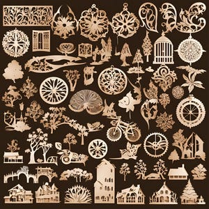 Laser Cut Files Mega Bundle, 300k Files 3D 2D, Laser Cut Designs, CNC ...