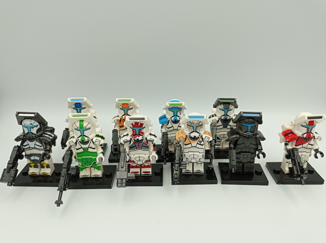10x Custom Star Wars Minifigures Compatible With the Market - Etsy