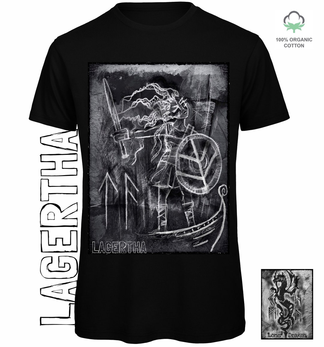 Lagertha | Shield Maiden | Vikings | Futhark Rune | Pagan Magick ...