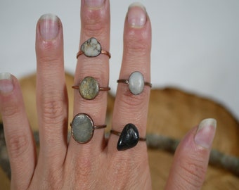 Pebble Ring - Etsy