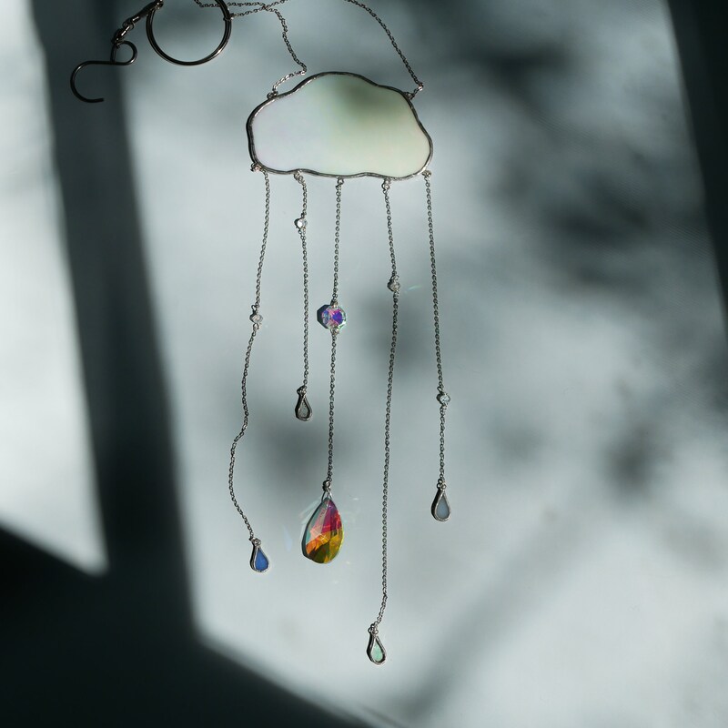 Stained Glass Cloud - Etsy