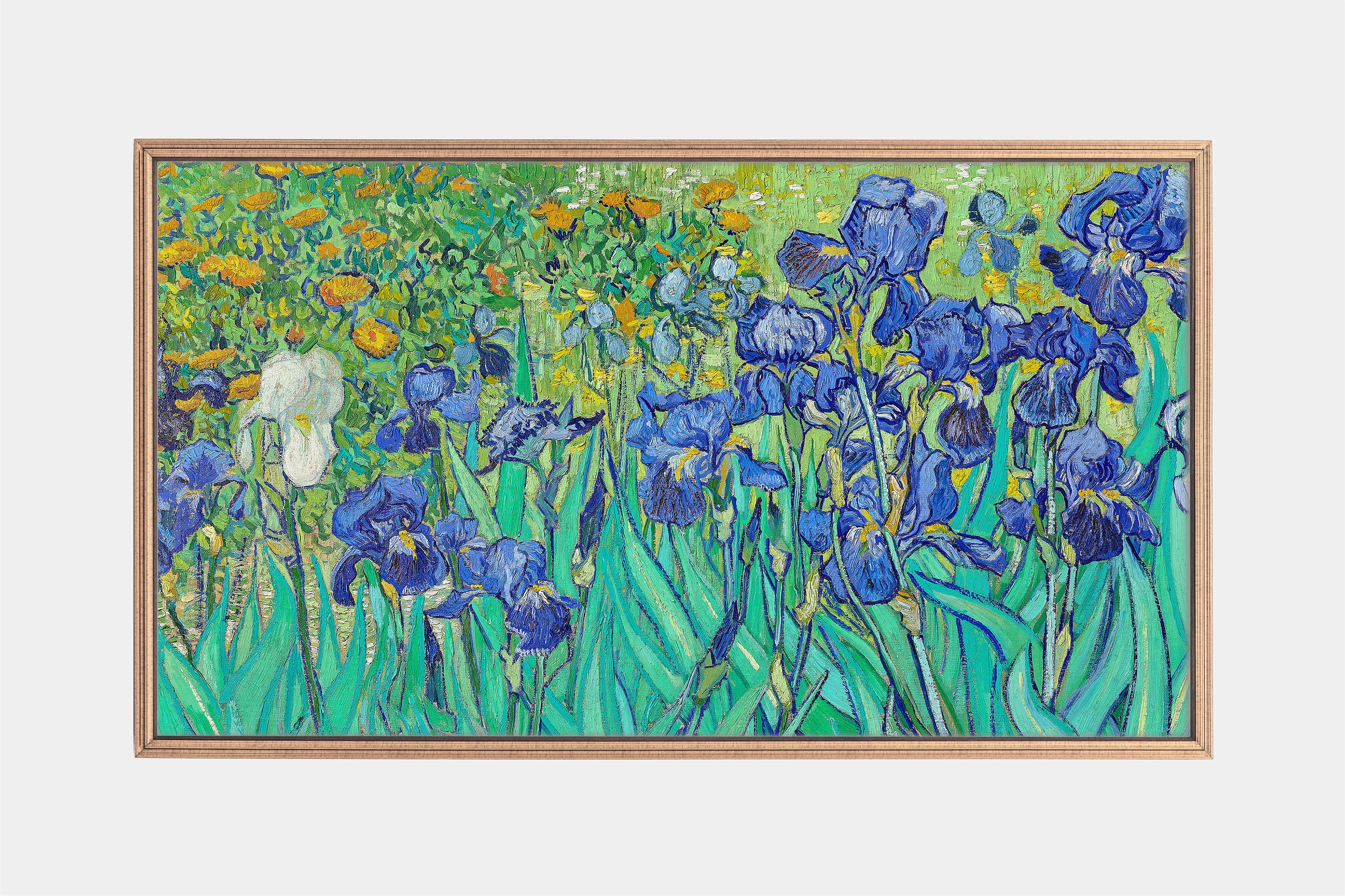 Samsung Frame Tv Art Set, Van Gogh Frame Tv Set, 4k Frame Tv Art Set ...
