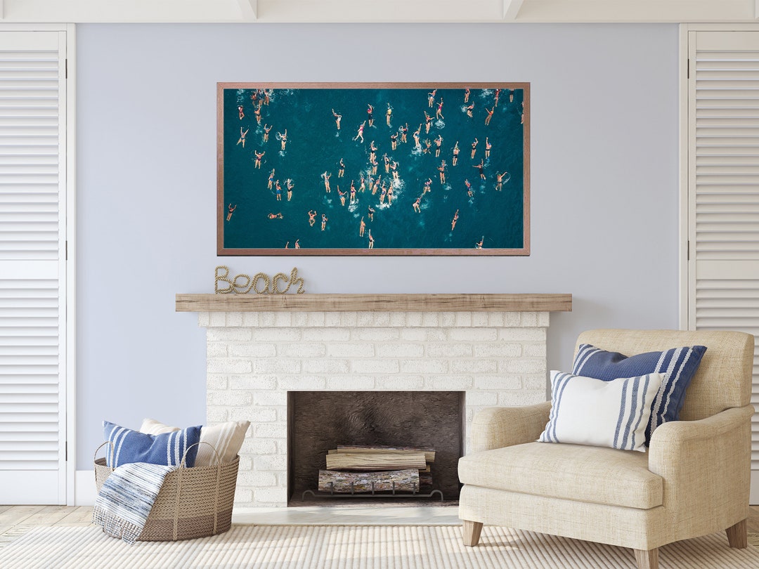 Swimmers Abstract Art for Samsung Frame TV (digital Download) - Etsy