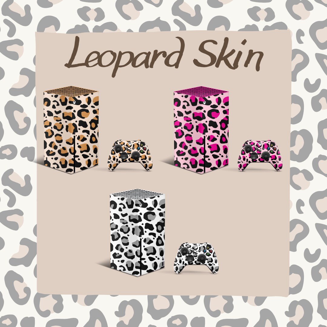 Leopard Xbox X Skin - Etsy