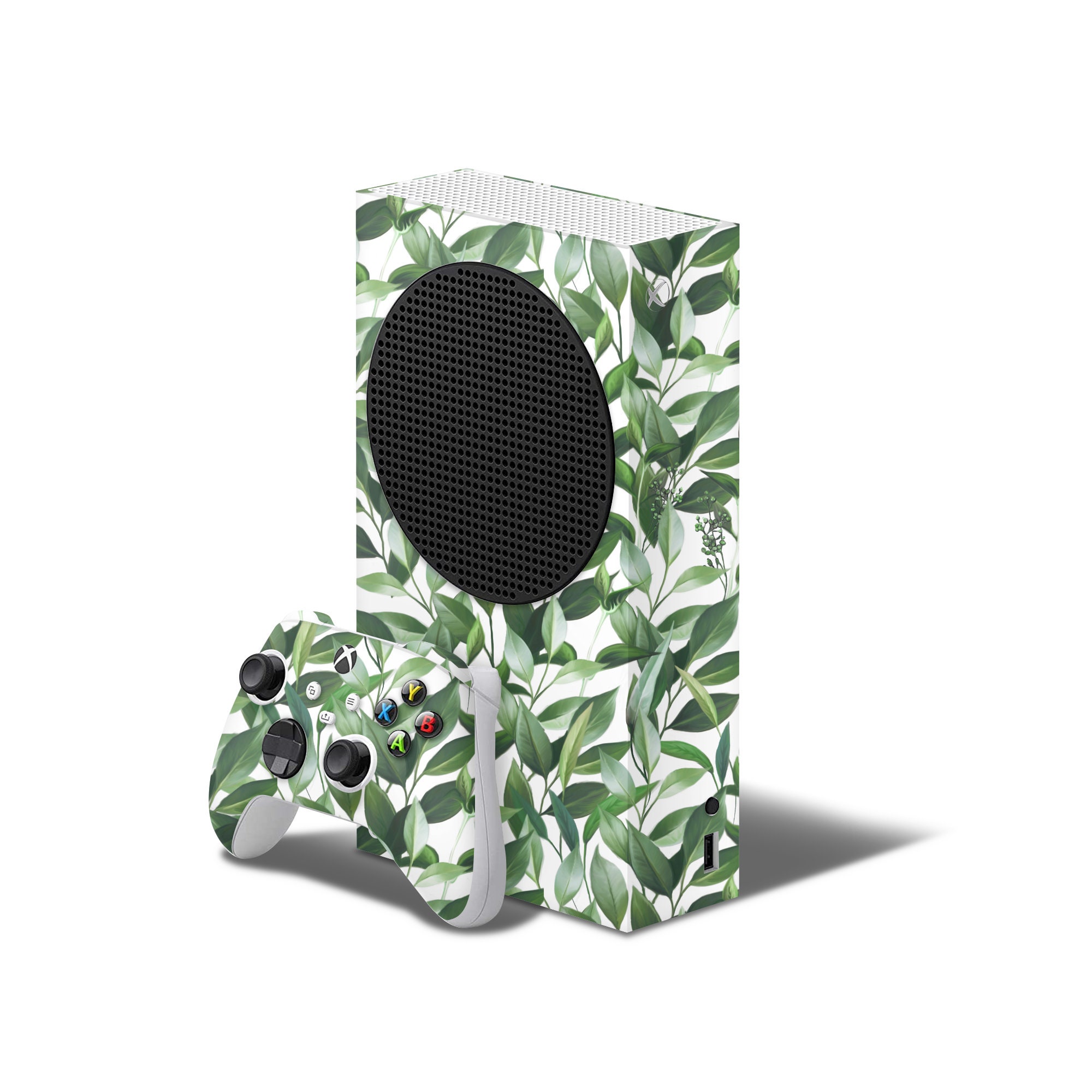 Tropical Leaves Xbox S Skin - Etsy