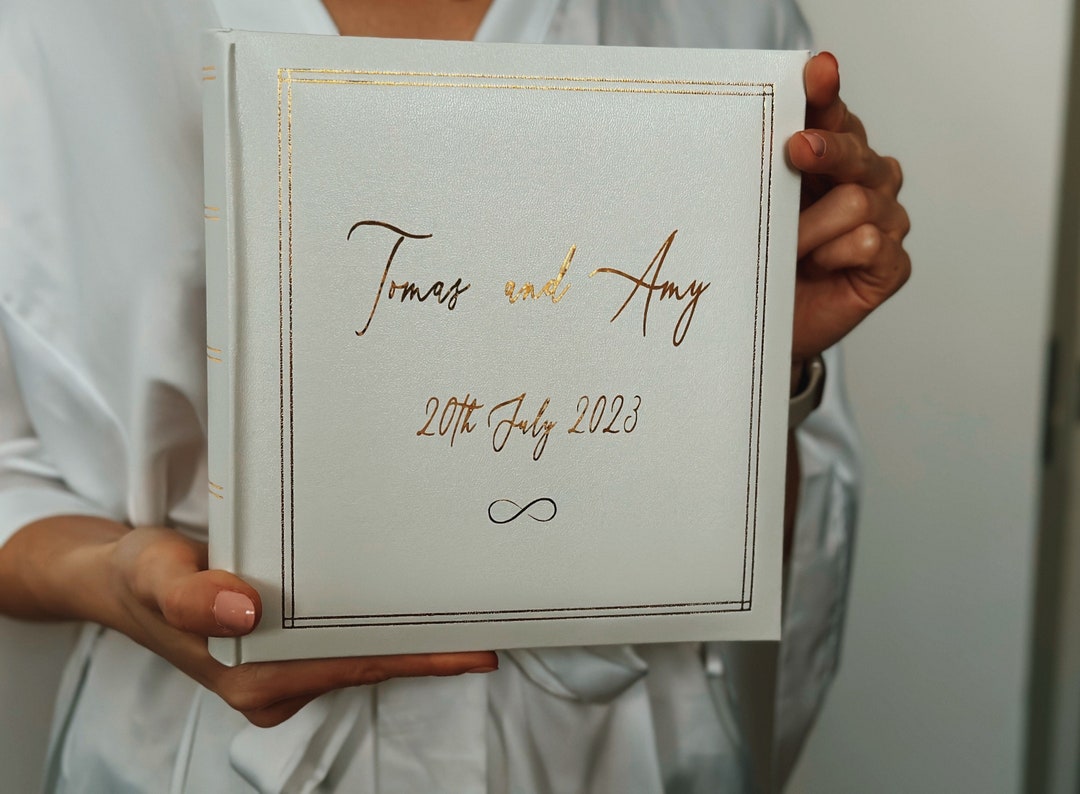 Personalised Wedding Album/luxury Photo Album/traditional Wedding Album ...