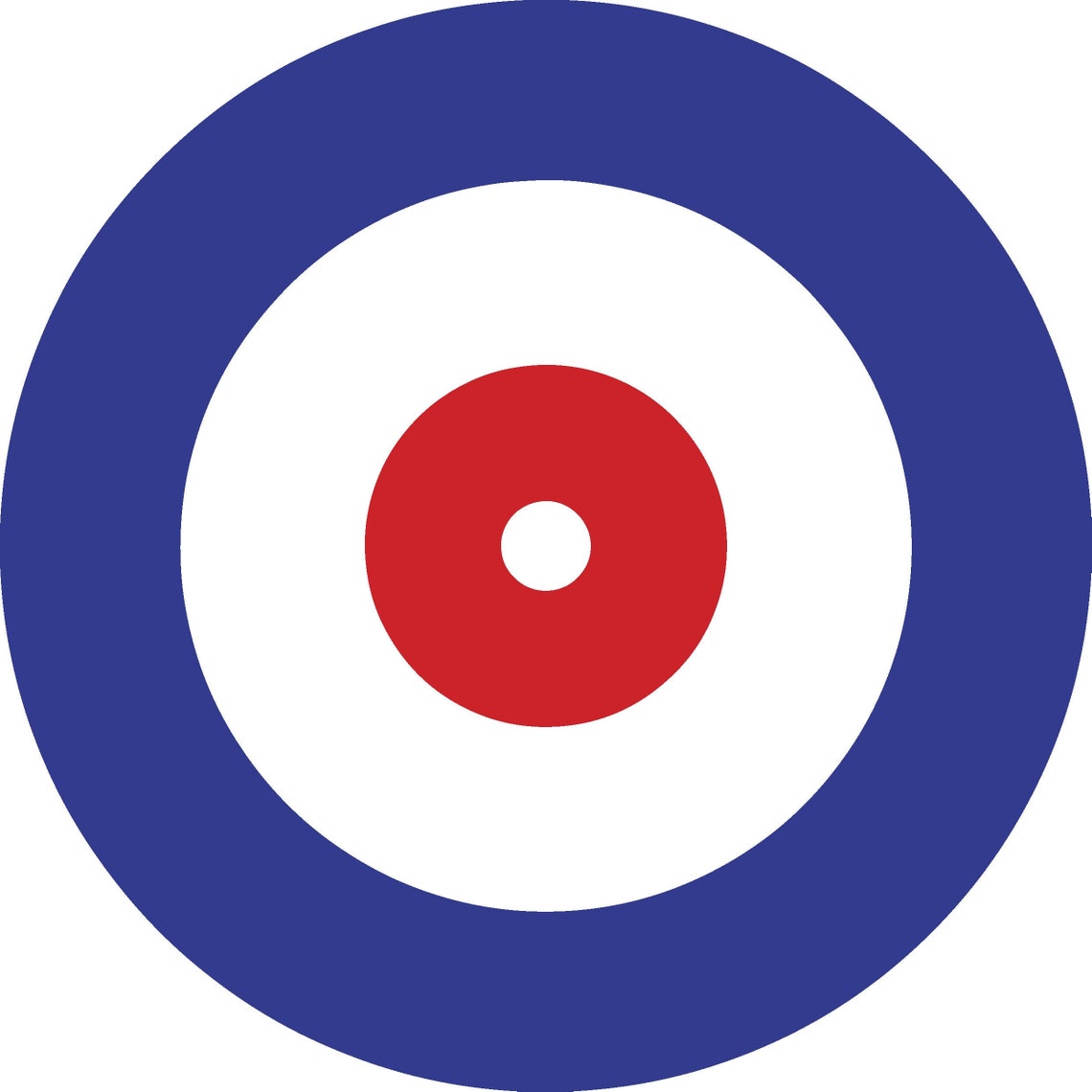 PNG File of a Curling Target for Playing a Table Top Curling Game - Etsy