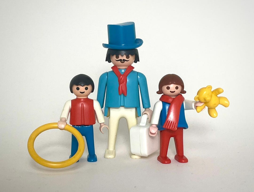 Playmobil Custom Victorian Inspired Father and Children VINTAGE - Etsy