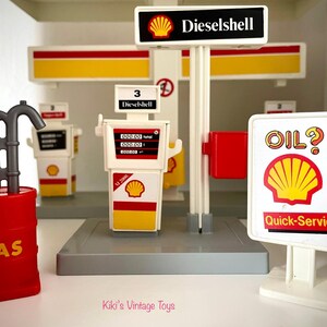 Vintage Playmobil Gas Station shell - Etsy