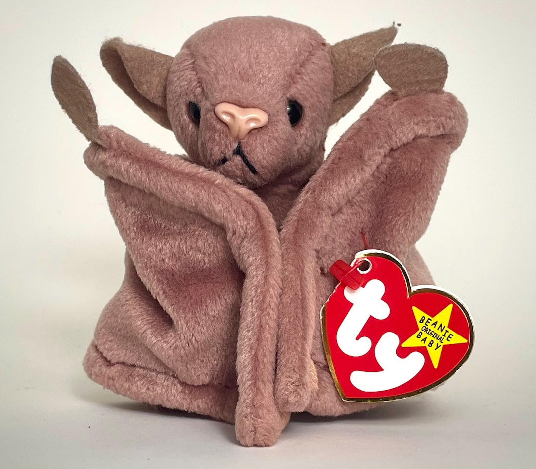 Ultra Rare 1996 Batty the Bat TY Beanie Babies VINTAGE - Etsy