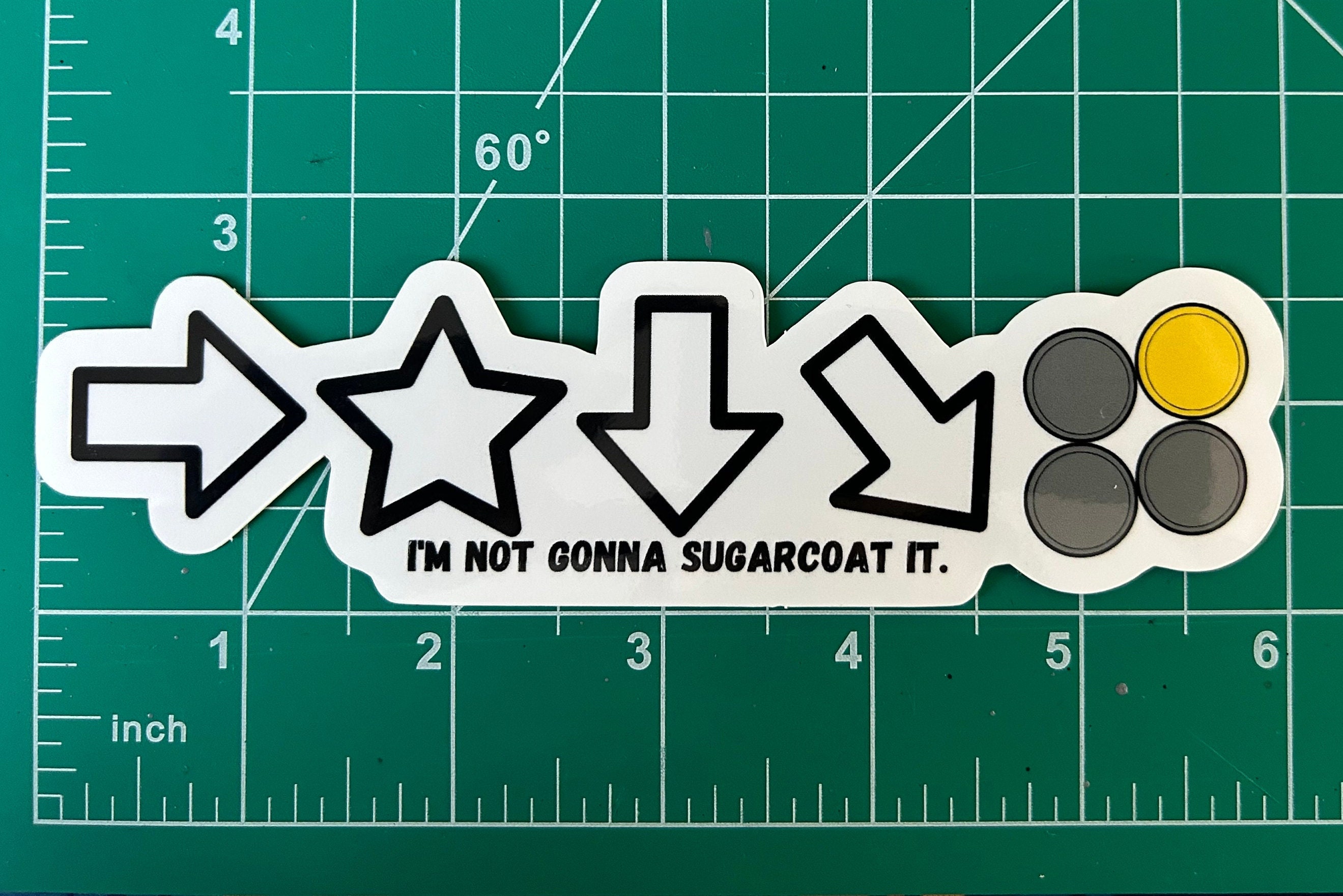 Tekken Video Game Sticker Kazuya Mishima im Not Gonna - Etsy