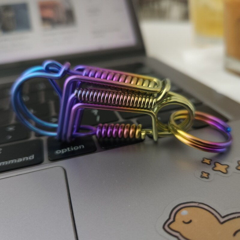 Titanium Carabiner - Etsy