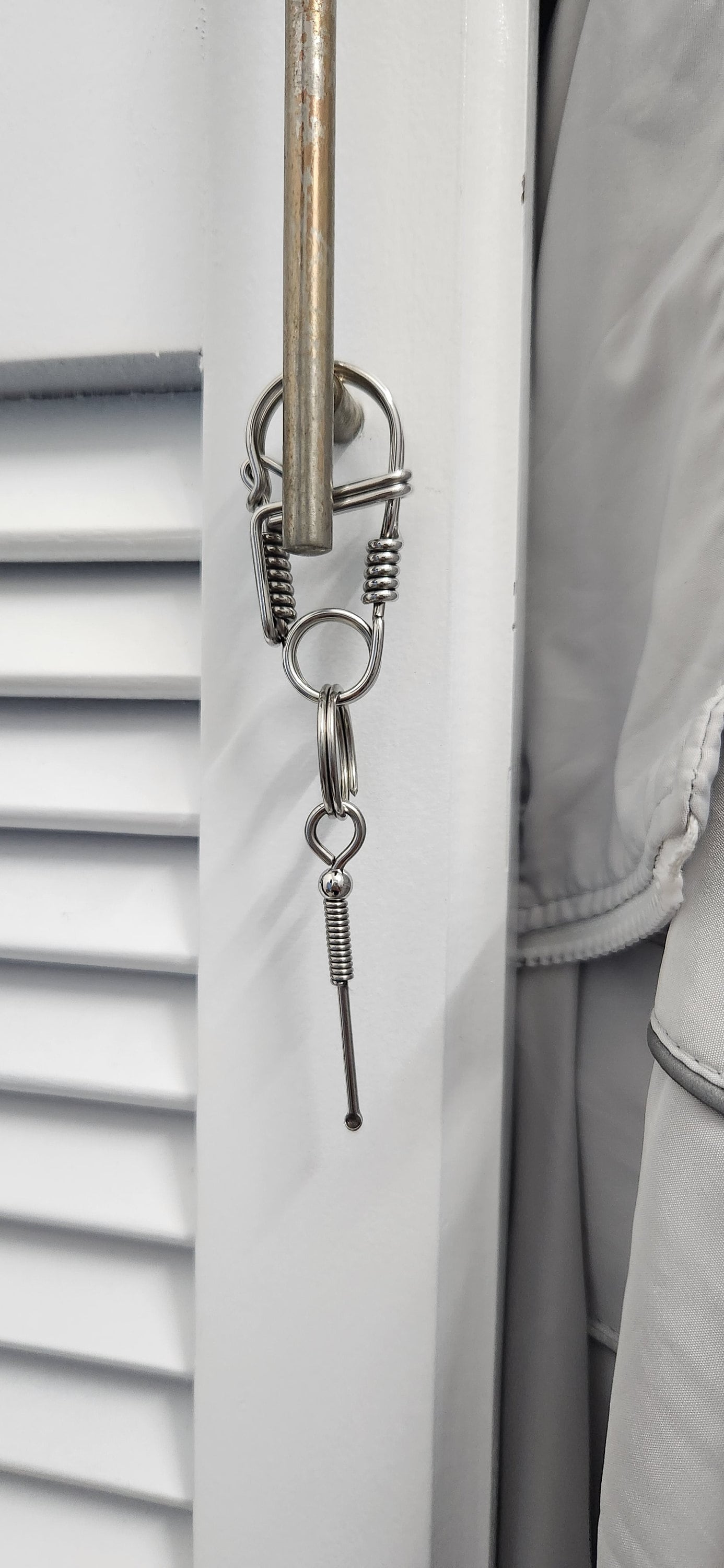 Minimalist Unique Wire Carabiner Keychain Super Durable - Etsy