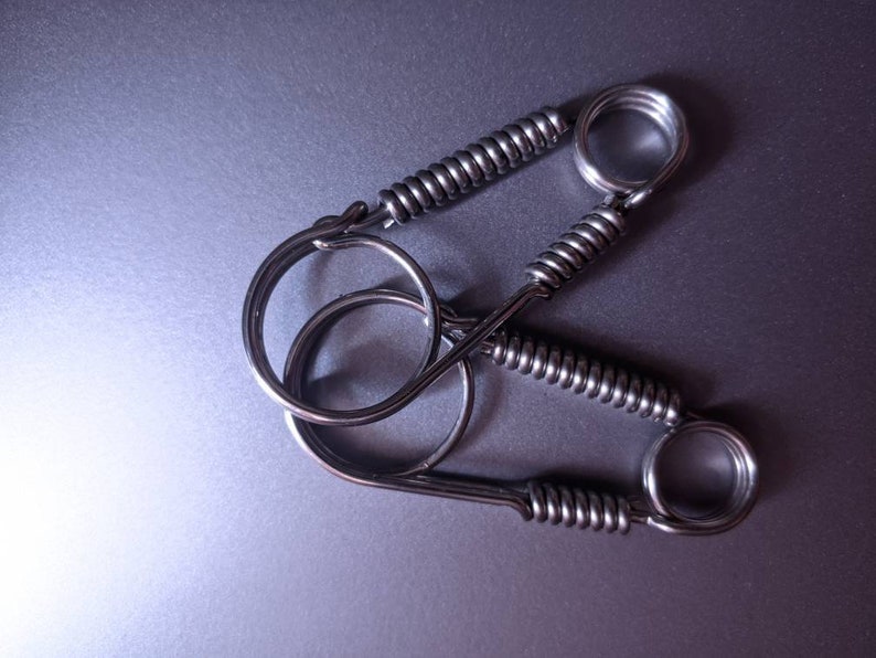 Minimalist Unique Wire Carabiner Keychain Super Durable - Etsy