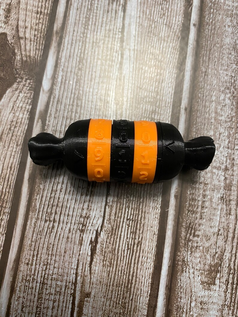 3D Printed Candy Vault/cryptex chose Your Own Code - Etsy