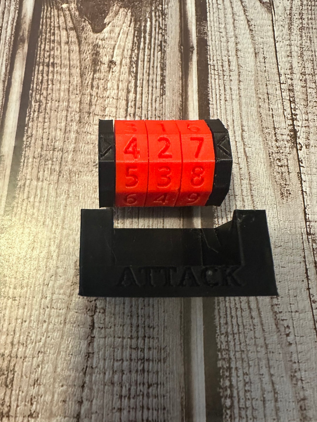 3D Printed RPG Life Counter With Base (3 Digits) - Etsy