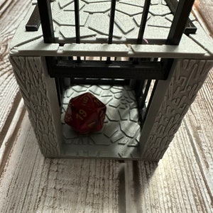 3D Printed Dice Prison/jail (V3) (2 Colors) - Etsy