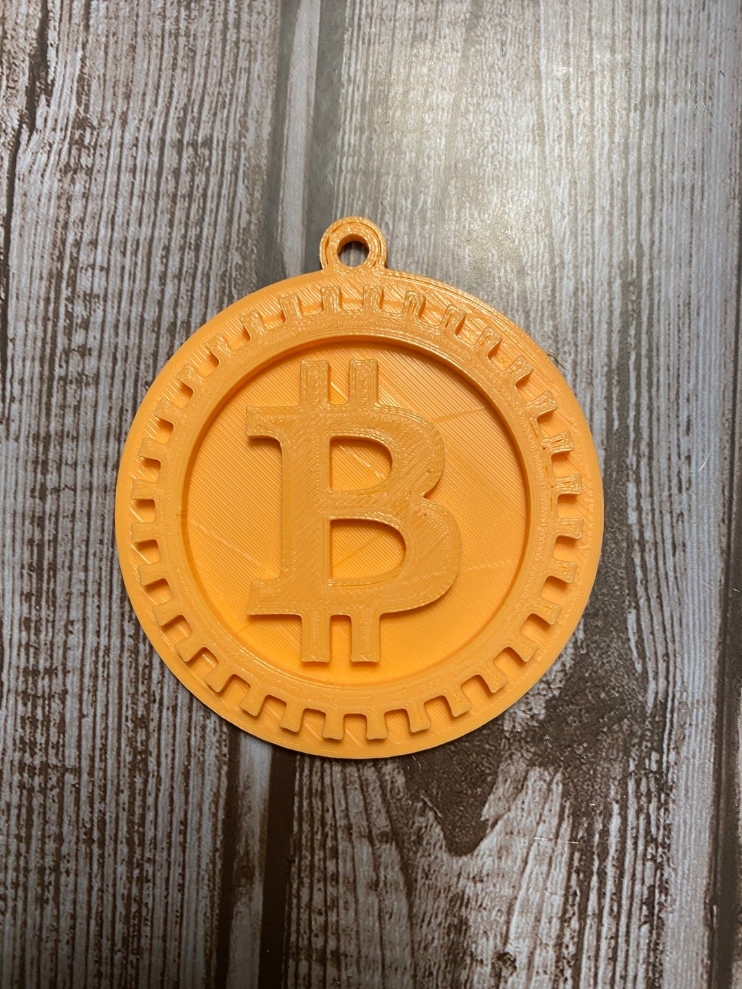 3D Printed Bitcoin Christmas Ornament - Etsy