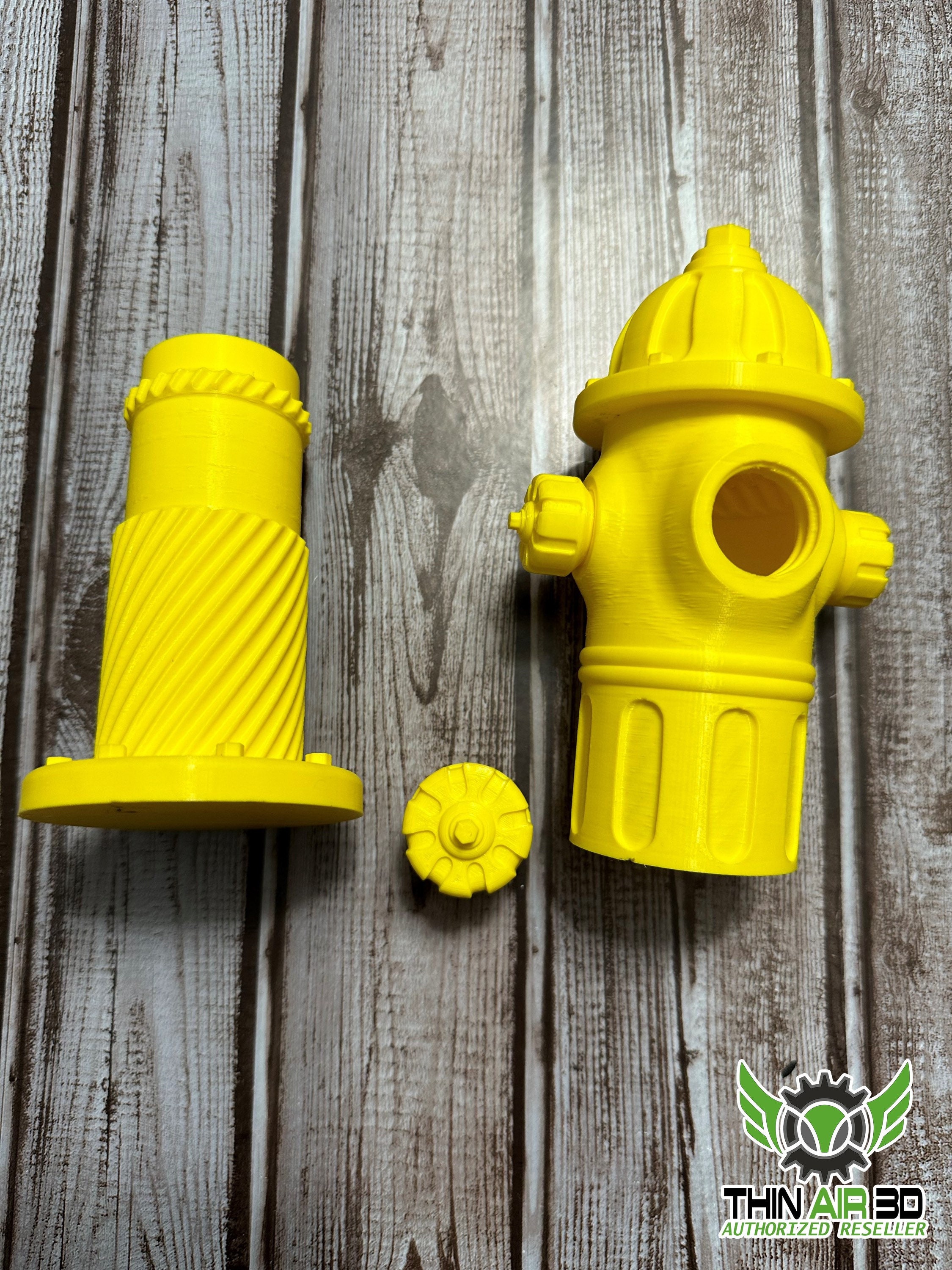 3D Printed Fire Hydrant Stash/puzzle Container - Etsy