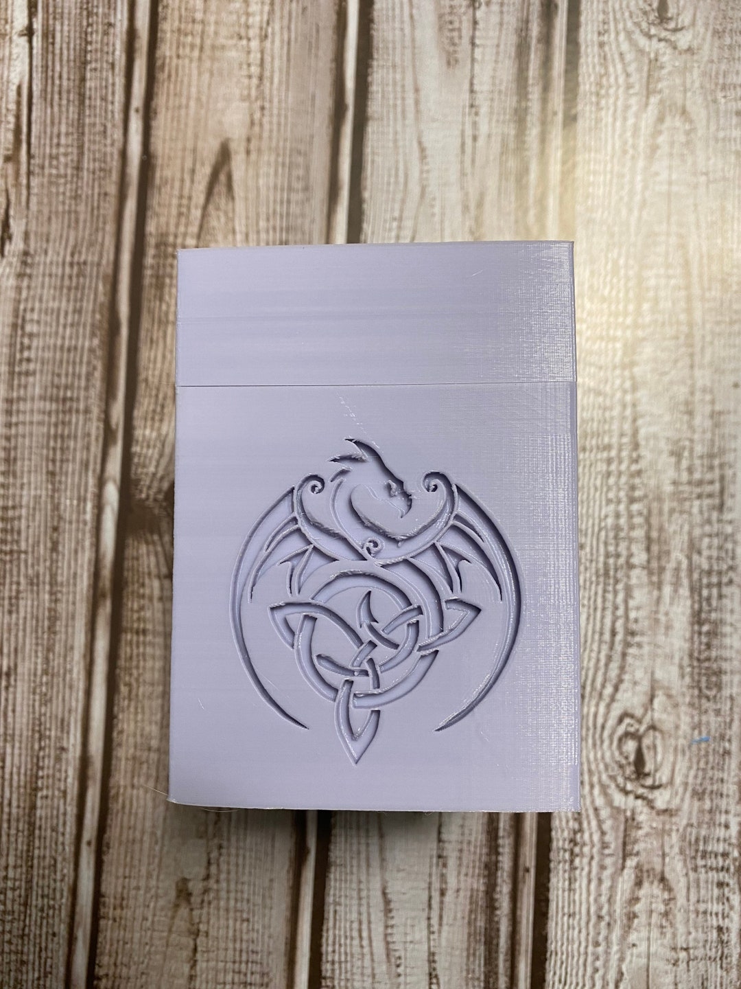 3D Printed Dragon Card Box - Etsy
