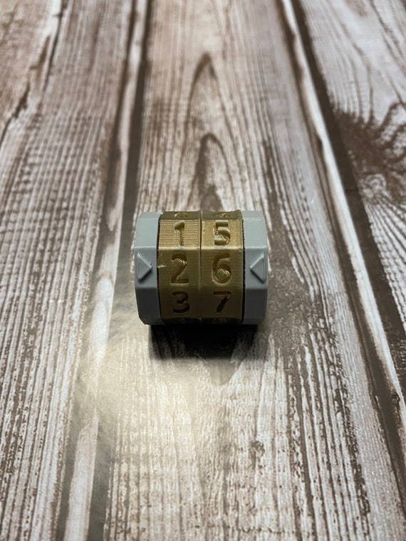 3D Printed RPG Life Counter 2 Digits - Etsy