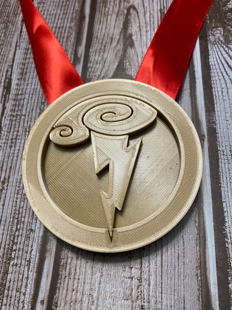 3D Printed Hercules/zeus Medallion - Etsy