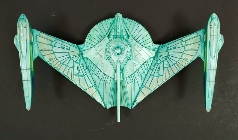 24th Century Romulan Bird of Prey Atolm-inspired Resin Starship Pro ...
