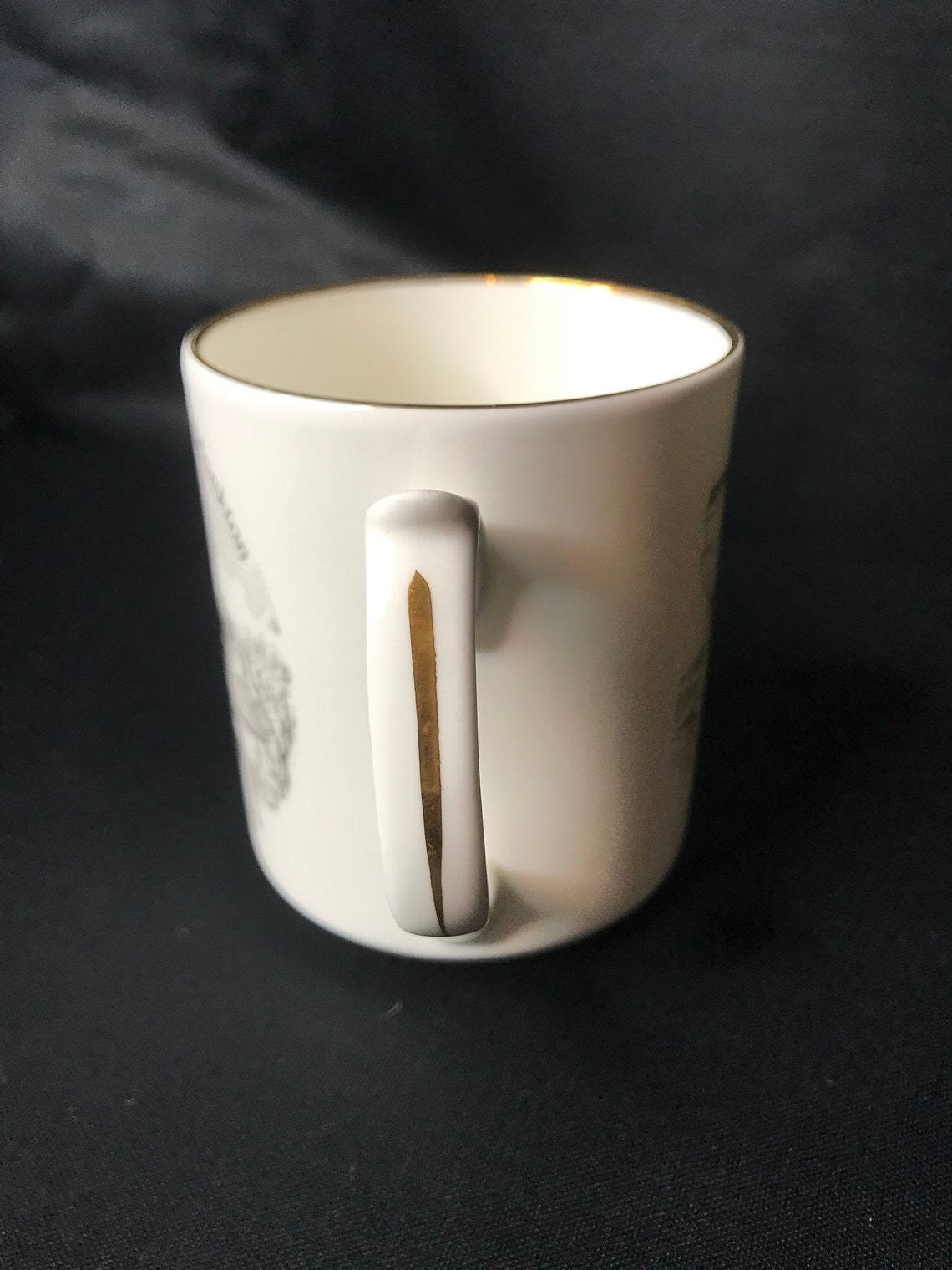 Vintage (80's) Fine Bone China Font Memorial Mug for All Saints Church ...