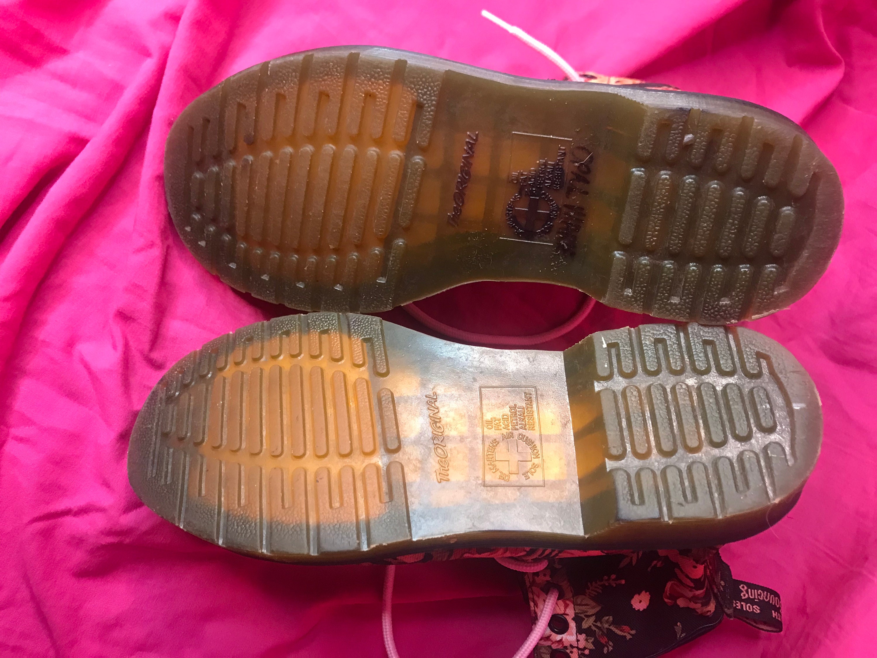 The Original Doc dr Marten's Airwair With Air Cushioned Soles Flowery ...