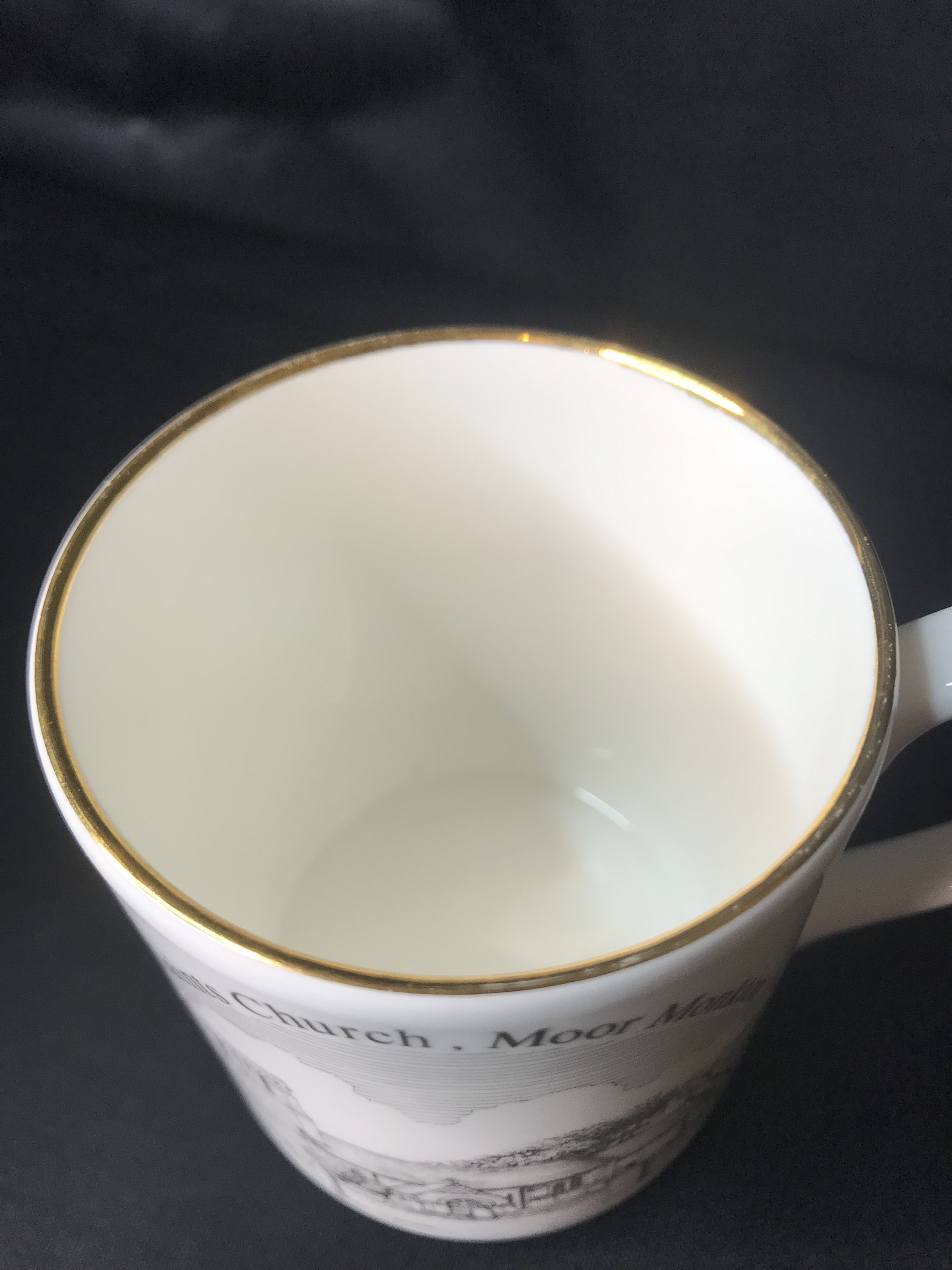 Vintage (80's) Fine Bone China Font Memorial Mug for All Saints Church ...