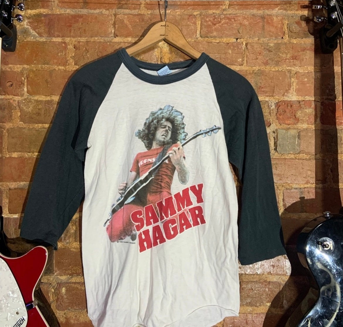 Sammy Hagar Small White Graphic Vintage Original Tour Tshirt - Etsy