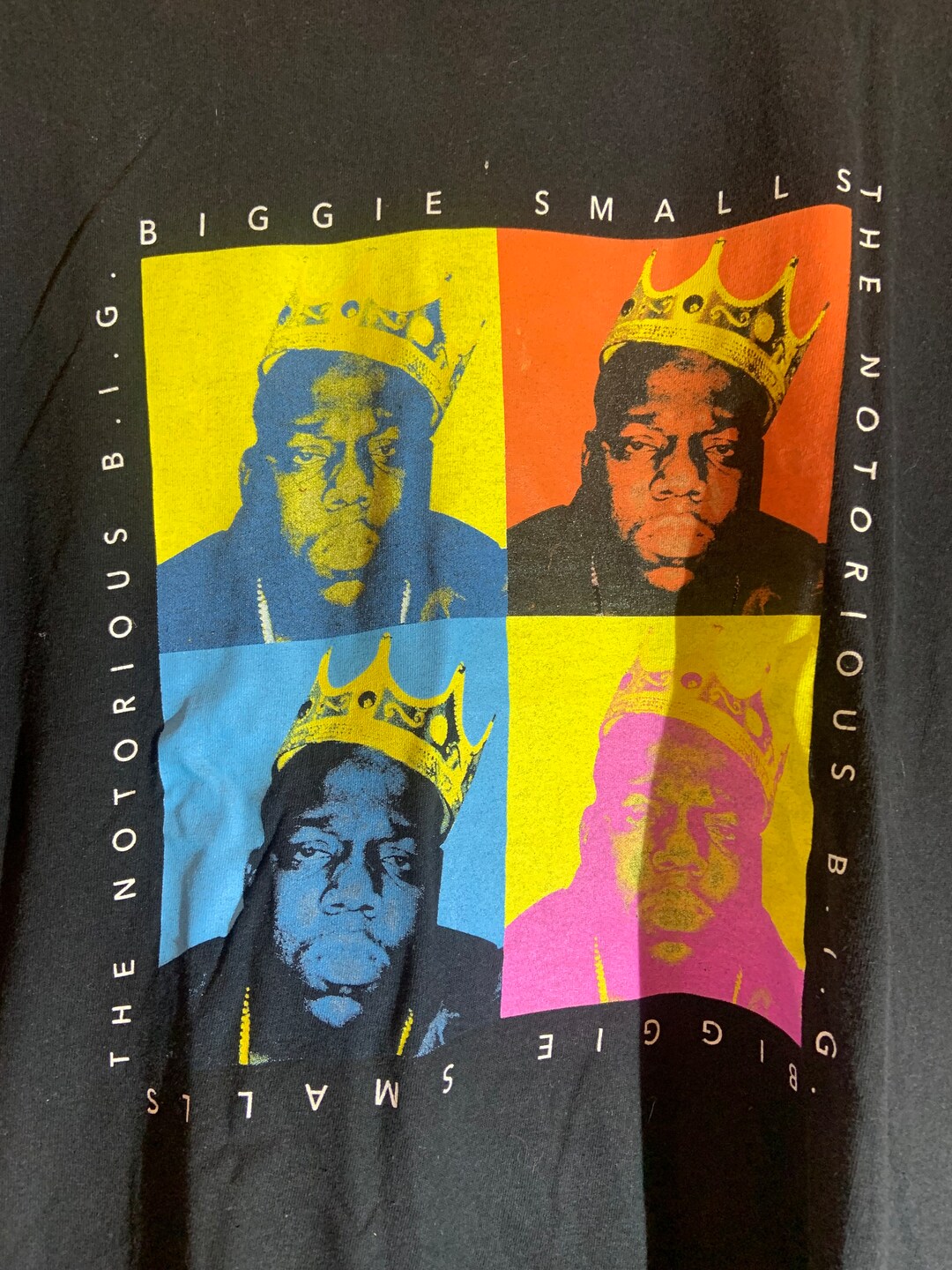 Biggie Smalls Large Black Graphic Vintage Preowned Tshirt - Etsy