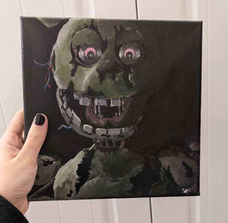 Springtrap FNAF Acrylic Painting - Etsy