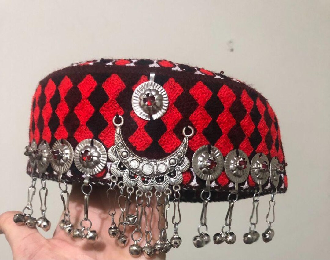 Afgan Hat ,afghan Beautiful Mathapati Cap ,halima Sultan Cap,afghan ...