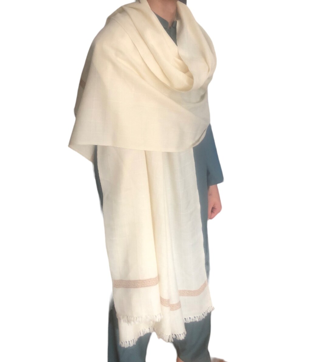 Men Pure Wool Shawl ,men Dhussa /pakistani Traditional Men Shawl /hand ...