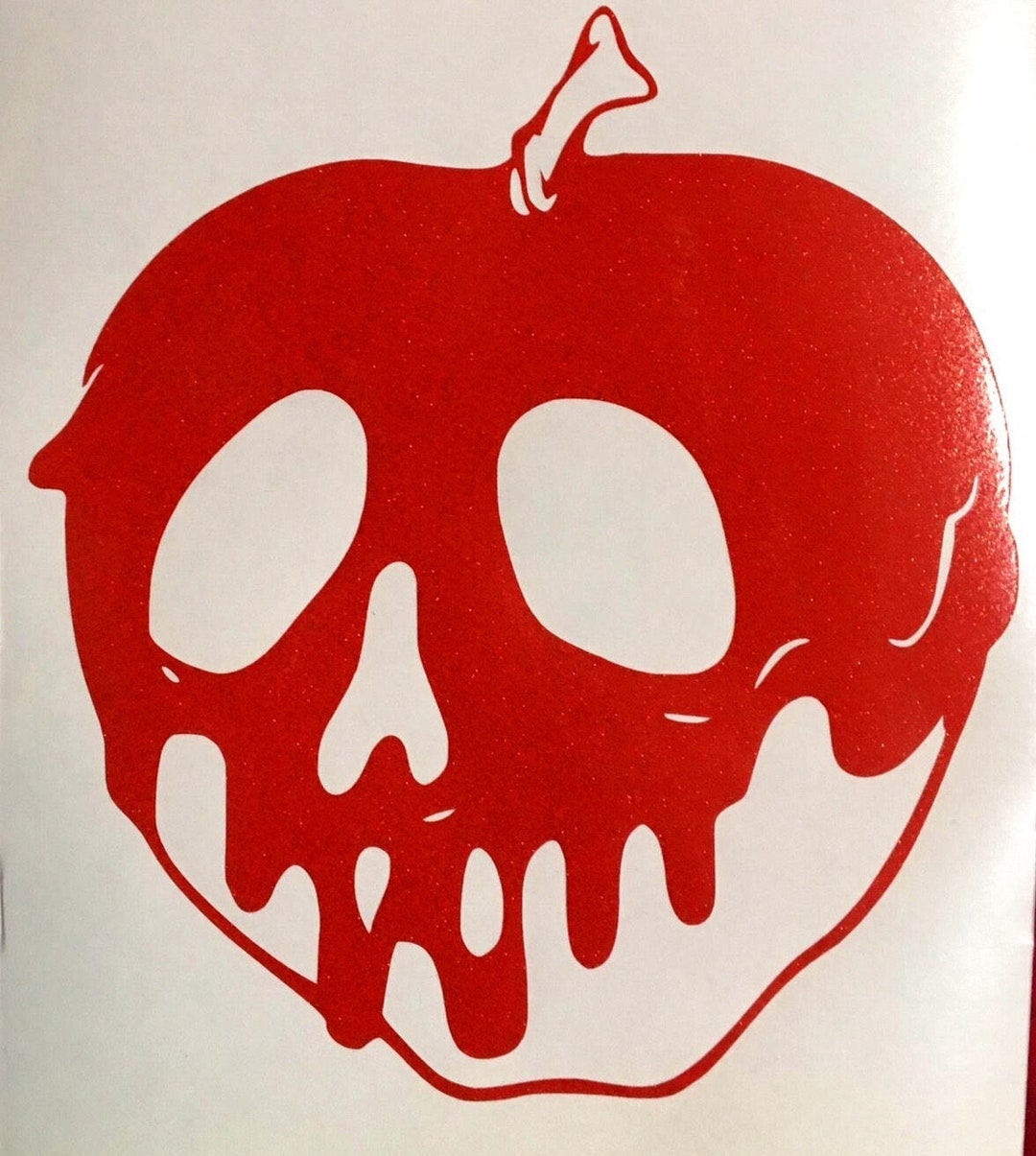 Poison Apple Inspired Vinyl Sticker Decal Car Window Sticker - Etsy