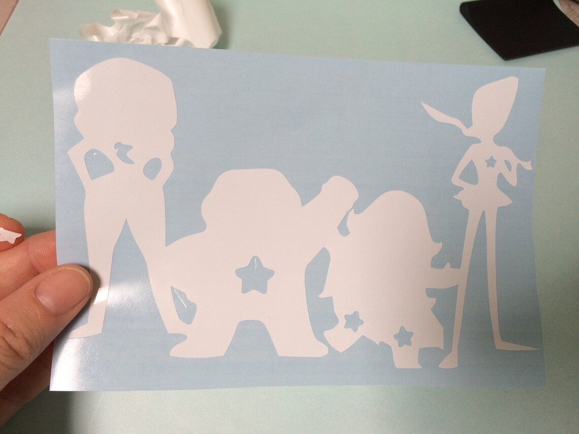 Steven Universe Inspired Vinyl Sticker Decal Car Window Sticker - Etsy