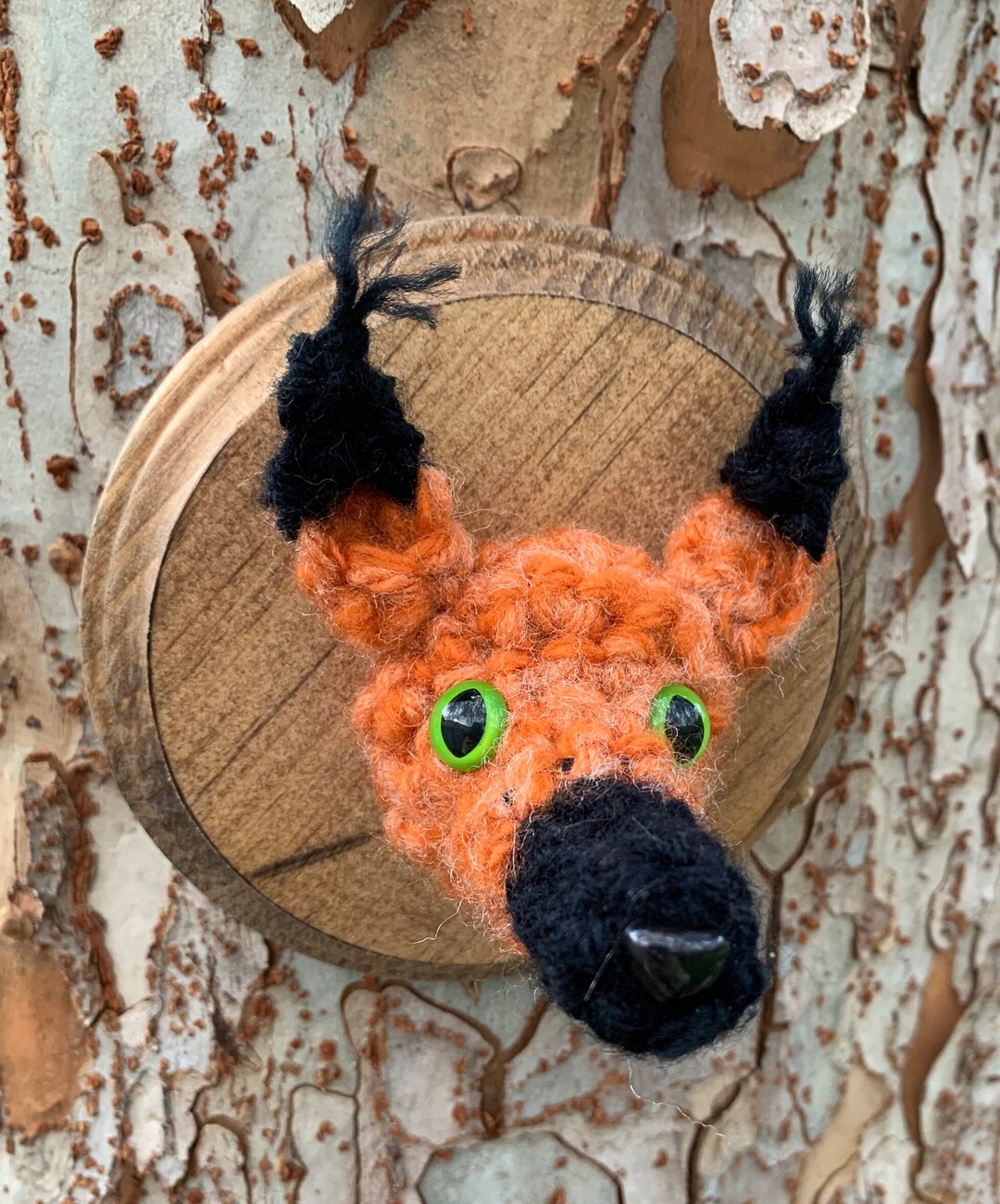 Crocheted Taxidermy Micah the Maned Wolf - Etsy