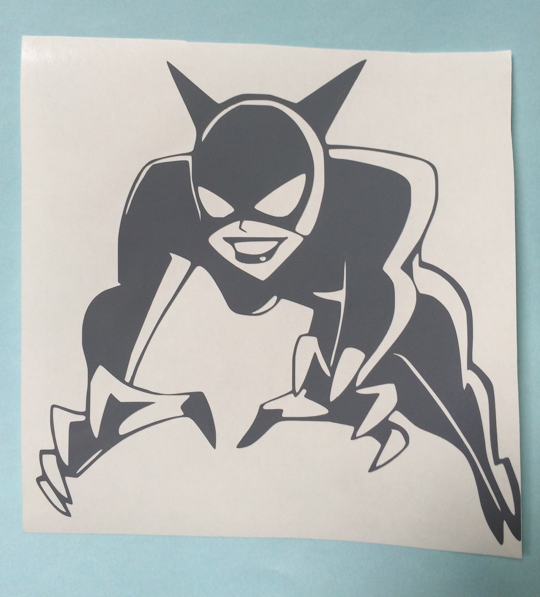 Cat Woman Inspired Vinyl Sticker Decal Car Window Sticker - Etsy