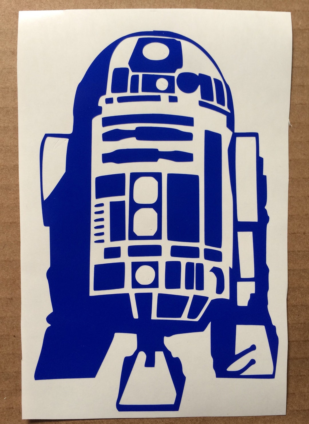 R2-D2 Star Wars Inspired Vinyl Sticker Decal Car Window Sticker - Etsy