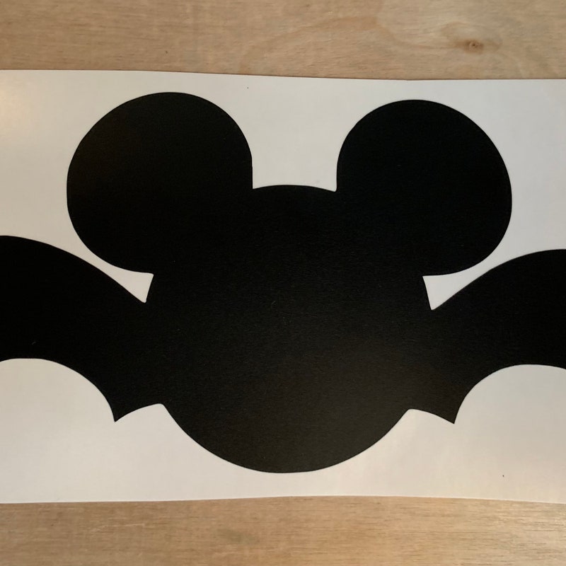 Mickey Halloween Vinyl Decal - Etsy