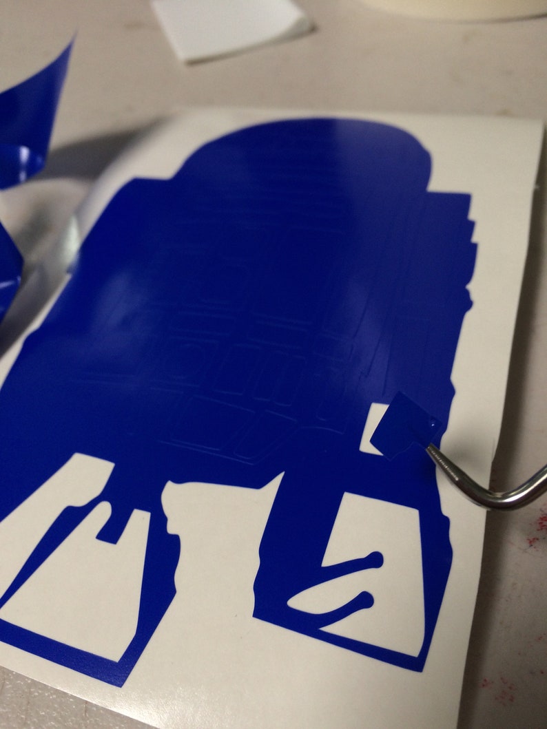 R2-D2 Star Wars Inspired Vinyl Sticker Decal Car Window Sticker - Etsy
