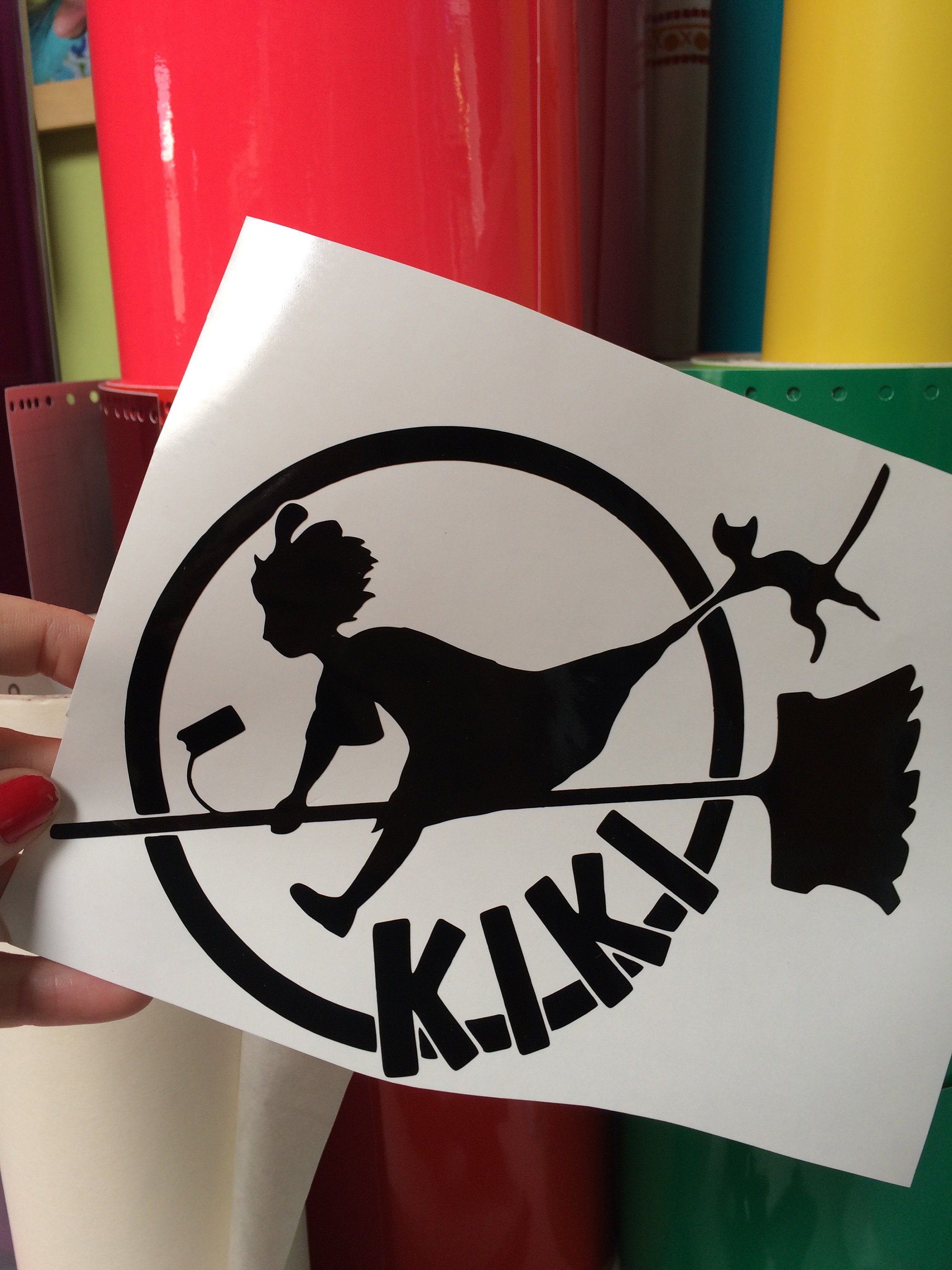 Kikis Delivery Service Inspired Vinyl Sticker Decal Car - Etsy